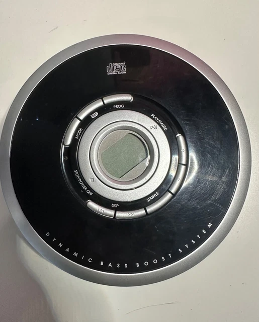 WOOLWORTHS PORTABLE COMPACT Disc CD Player Personal Music On The Go ...