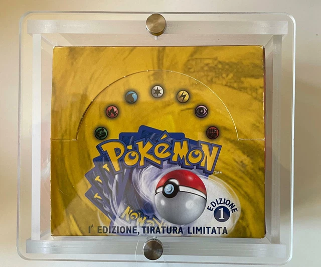 POKEMON BOX SET Base Prima Edizione - Scatola senza bustine - Empty Box ...