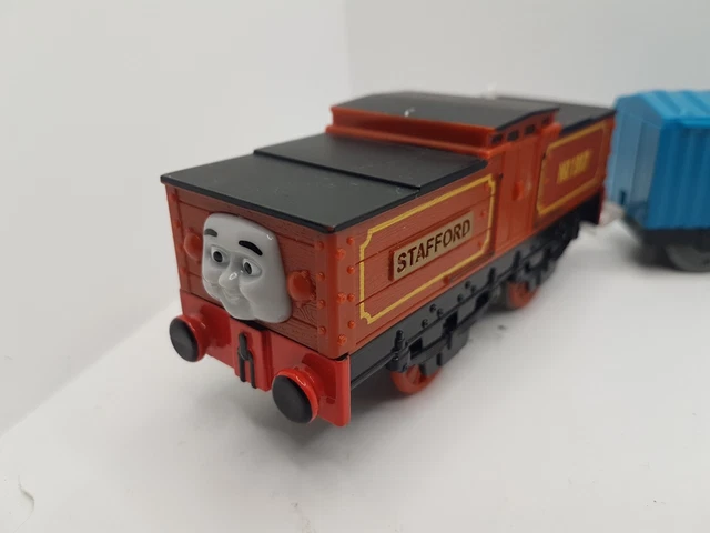 THOMAS & FRIENDS Trackmaster Stafford Cargo Motorized Train 2012 ...