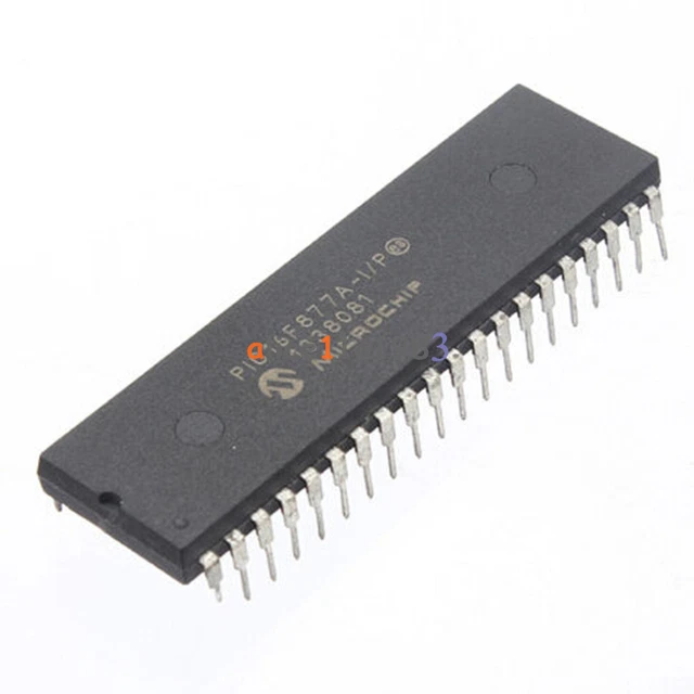 MICROPUCE IC MCU Dip-40 Pic16F877A-I/P Pic16F877A EUR 3,25 - PicClick FR