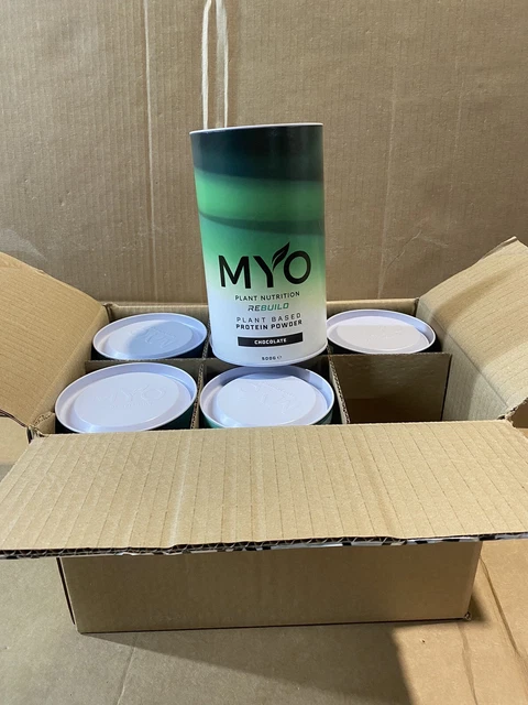 MYO CHOCOLATE PROTEIN Powder Rebuild Plant Based Vegan X 6 BBE 18/02/23 ...