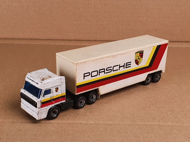 MATCHBOX DAF TRUCK Porsche LKW Kenworth Convoy 1981 Lastwagen Auflieger ...