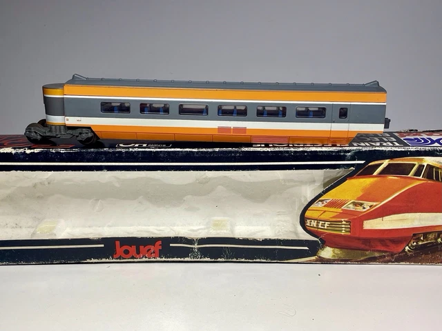 JOUEF HO SCALE 5473 French SNCF TGV Sud-Est 2nd Class Coach in Grey ...