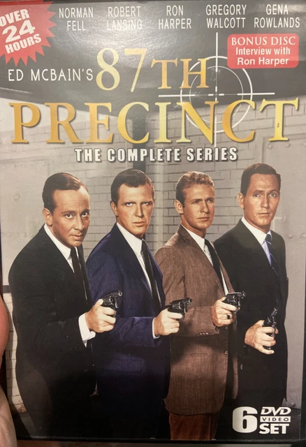 87TH PRECINCT - The Complete Series region 1 DVD (7 discs) 60s US crime ...