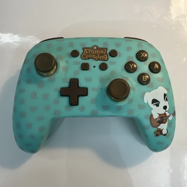 NINTENDO SWITCH POWERA Animal Crossing New Horizons Wireless Controller ...