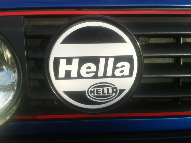 HELLA LIGHT COVER Decals Sticker For VW Mk2 Golf 16v 8v G60 GTI Spot ...