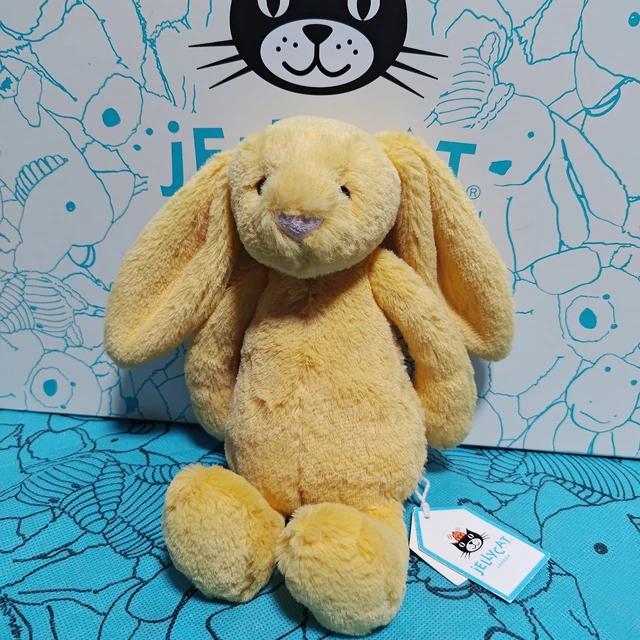 JELLYCAT SMALL BASHFUL Sunshine Bunny BNWT £85.00 - PicClick UK