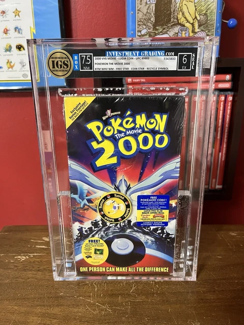 POKÉMON THE MOVIE 2000 VHS Brand New Sealed With Coin & Pikachu Card ...