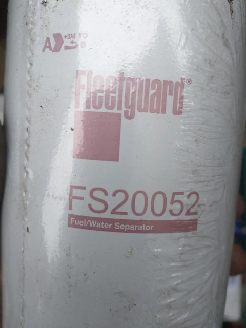 FLEETGUARD FS20052 Fuel/Water Separator £20.00 - PicClick UK