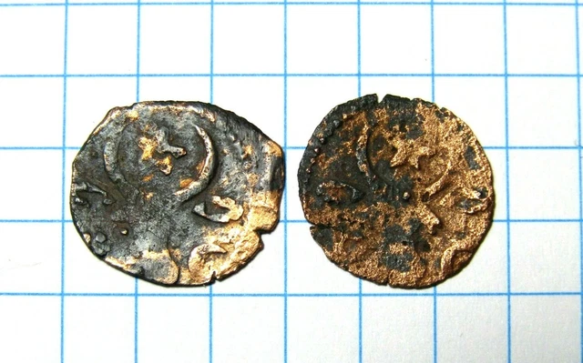 ORIGINAL MOLDOVA ROMANIA - Medieval gros coins 1400-1500 RARE!!! lot ...