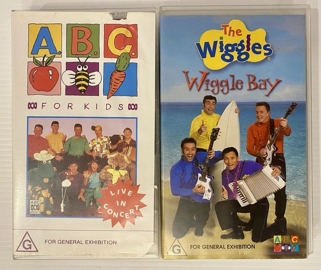 THE WIGGLES - Wiggle Bay And ABC Kids Live In Concert 1993- VHS ...