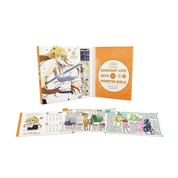 NEW MONSTER MUSUME no Iru Nichijou Vol.2 First Limited Edition Blu-ray Japan FS £87.86 - PicClick UK