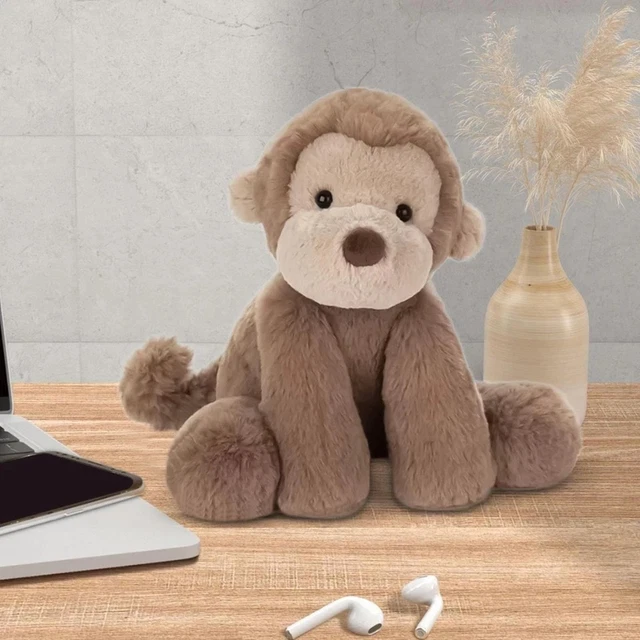 JELLY CAT SMUDGE Monkey Soft Toy Plush Toys Stuffed Animal 13.39 Inches ...