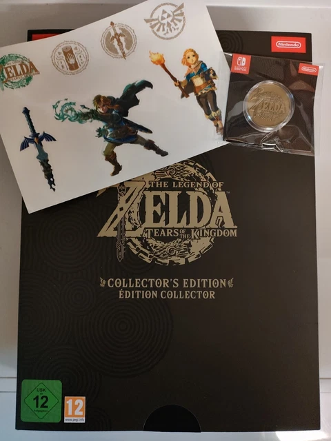 ÉDITION COLLECTOR ZELDA Tears Of The Kingdom + Bonus préco Nintendo ...