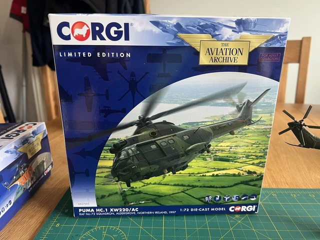 CORGI AA27005 PUMA HC.1, 72 Sqn RAF Aldergrove Northern Ireland 1997, 1 ...