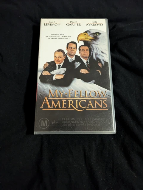 MY FELLOW AMERICANS (1996) VHS Tape Comedy Movie Jack Lemmon James ...