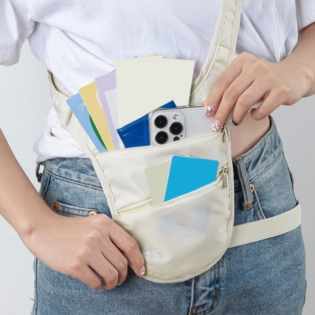 ANTI-THEFT SPORTS WAIST Pack Waist Bag with Adjustable Strap Belt Bag ...