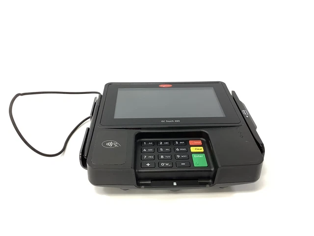 INGENICO ISC TOUCH 480 Card Payment Terminal FREE SHIPPING $39.00 ...
