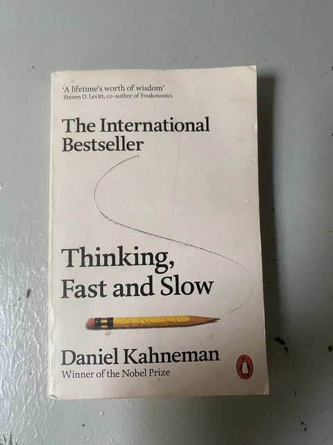 THINKING, FAST AND Slow: Daniel Kahneman by Kahneman, Daniel Book The ...