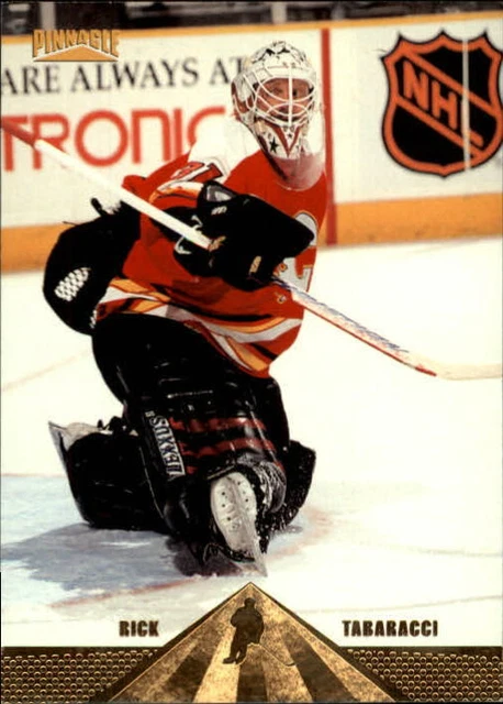 1996-97 PINNACLE CALGARY Flames carte de hockey #66 Rick Tabaracci EUR ...