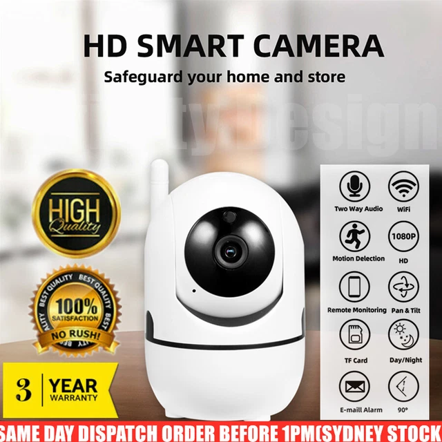 1080P HD WIFI Security Smart IP Camera Wireless Home CCTV System Indoor ...