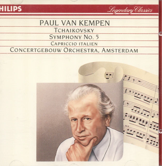 TCHAIKOVSKY; PAUL VAN Kempen; Concertgebouworkest - Symphony No. 5 CD ...