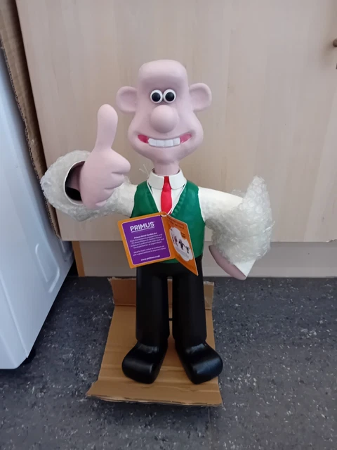 NEW WALLACE AND Gromit Metal Garden Sculpture Ornament Collectable ...