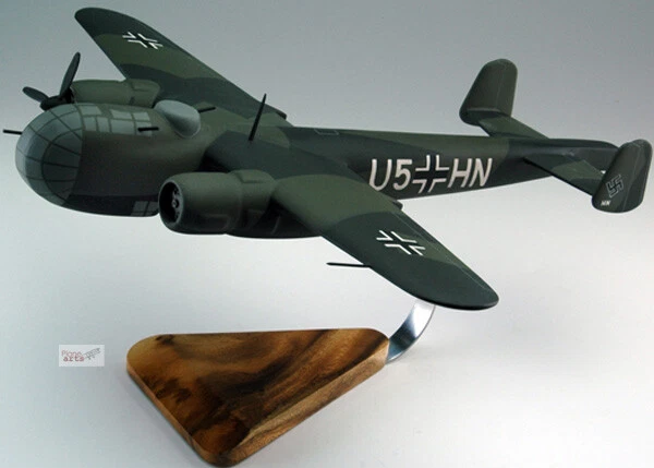 DORNIER DO-217 GERMAN Air Force Solid Mahogany Wood Handcrafted Display ...