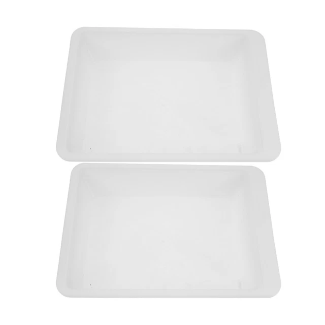2PCS DIY PAPER Making Basin - Rectangular Ancient Craft Tub -Dried ...