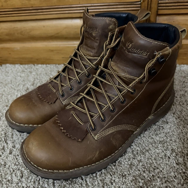 DANNER LOGGER 917 Brown Leather Boots (Men’s 10.5) Outdoors ...