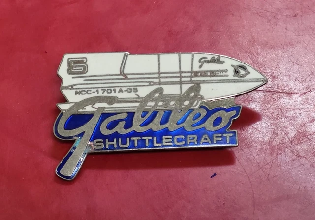ORIGINAL STAR TREK Classic Movie Galileo Shuttlecraft and Name Metal ...