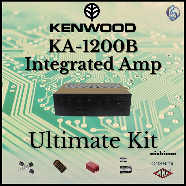 KENWOOD KA-1200B INTEGRATED Ultimate Upgrade Kit Genuine Parts ...