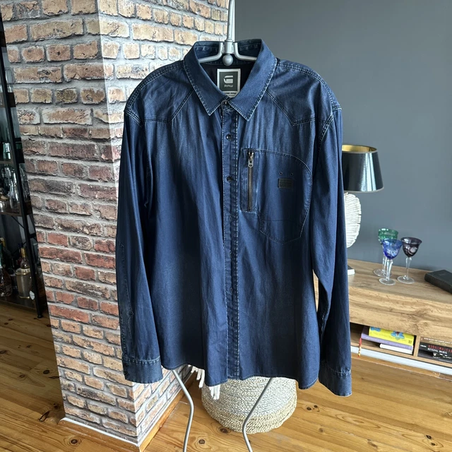 G STAR OVERSHIRT Hemd Xxl Rare EUR 29,00 - PicClick DE