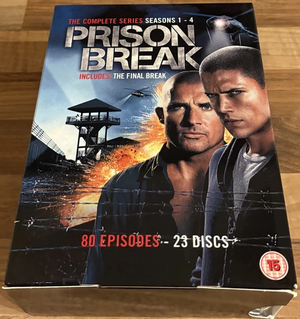 PRISON BREAK - The Complete Series (1-5) - 23-DVD Disc - Box Set - PAL ...