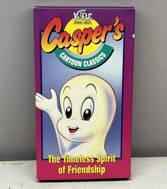 CASPER’S CARTOON CLASSICS VHS 1995 Video Tape Timeless Spirit Of ...