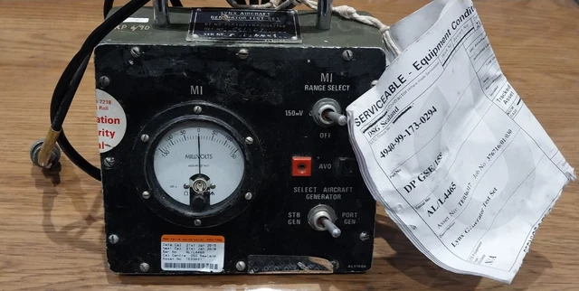 EX-MOD RAF PERTH Lynx Generator Test Set 5C/727 £21.48 - PicClick UK