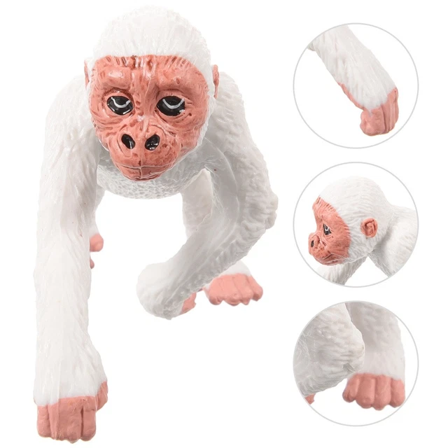 🌟 FIGURINES CHIMPANZÉS Réalistes En Plastique – Jouets Animaux De Zoo ...