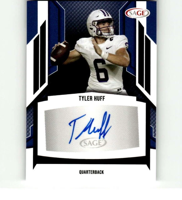 2024 SAGE HIT Low Series Autograph Black #A-TH2 Tyler Huff RC AUTO ...