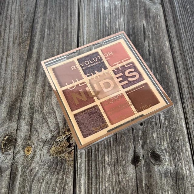 REVOLUTION ULTIMATE NUDES Eyeshadow Palette Light - Cruelty Free New ...
