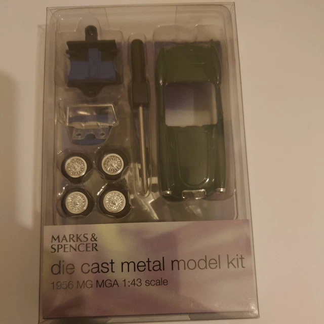MG MGA 1956 1:43 Diecast Model Kit Marks & Spencer £15.08 - PicClick UK