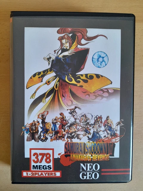 SAMURAI SHODOWN IV 4: Amakusa's Revenge | SNK Neo Geo MVS Arcade, Boxed ...