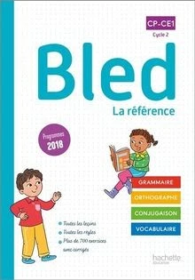 BLED CP-CE1 - Manuel de lélève - Edition 2022 de Raimbert... | Livre ...