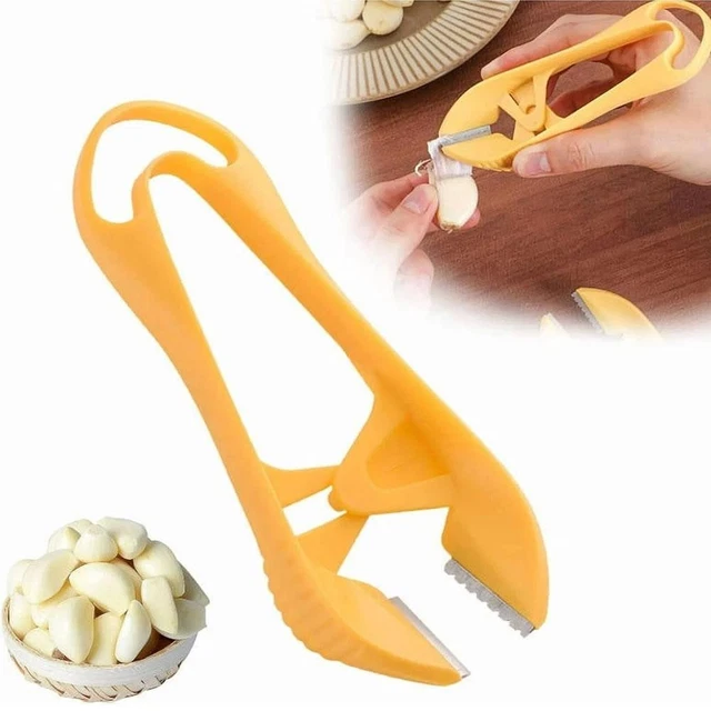 FINGER GRIP PEELER Ginger Garlic Peeler Kitchen Peeling Gadget F3W7 £4. ...