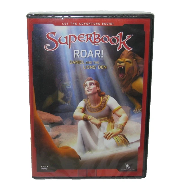 SUPERBOOK ROAR DVD SEALED CHRISTIAN Daniel and the Lion's Den EUR 8,74 ...
