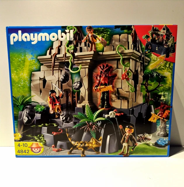 PLAYMOBIL 4842 TEMPLE du trésor Boîte neuve & scellée EUR 75,00 ...