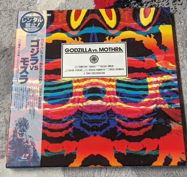 GODZILLA VS. MOTHRA Box Set Laserdisc Japan TLL 2434 Complete £37.93 ...