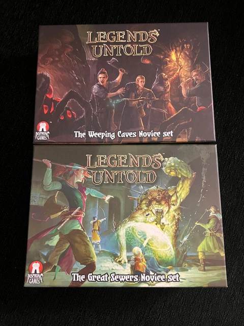 LEGENDS UNTOLD: WEEPING Caves & The Great Sewers + 3 Kickstarter ...