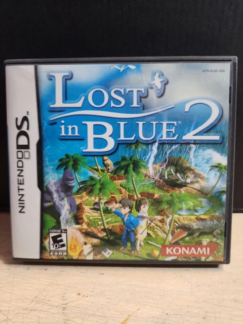 NINTENDO DS LOST IN BLUE 2 Lite DSi 3DS REGION FREE rare title EUR 41,20 - PicClick FR