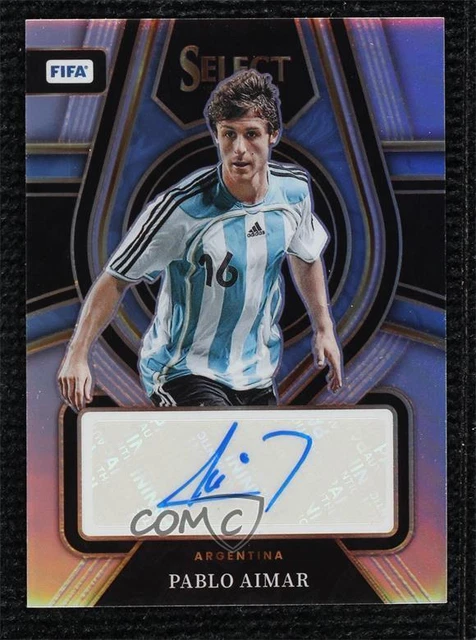 2022-23 PANINI SELECT FIFA Select Signatures Pablo Aimar #SS-PAI Auto ...