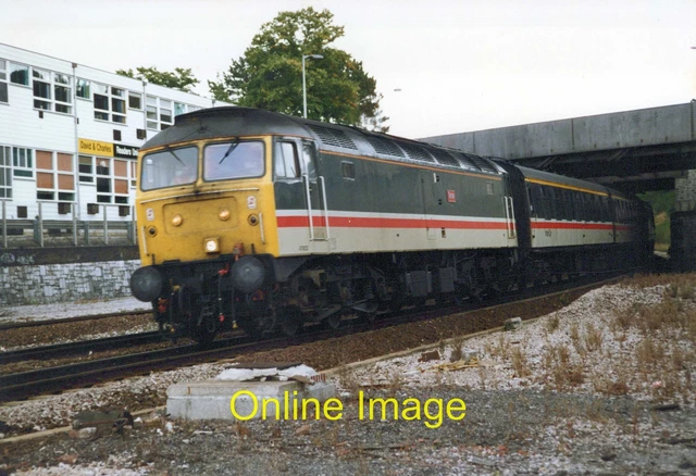 RAILWAY PHOTO 6X4 Class 47 47832 Intercity Passenger Train Newton Abbot ...